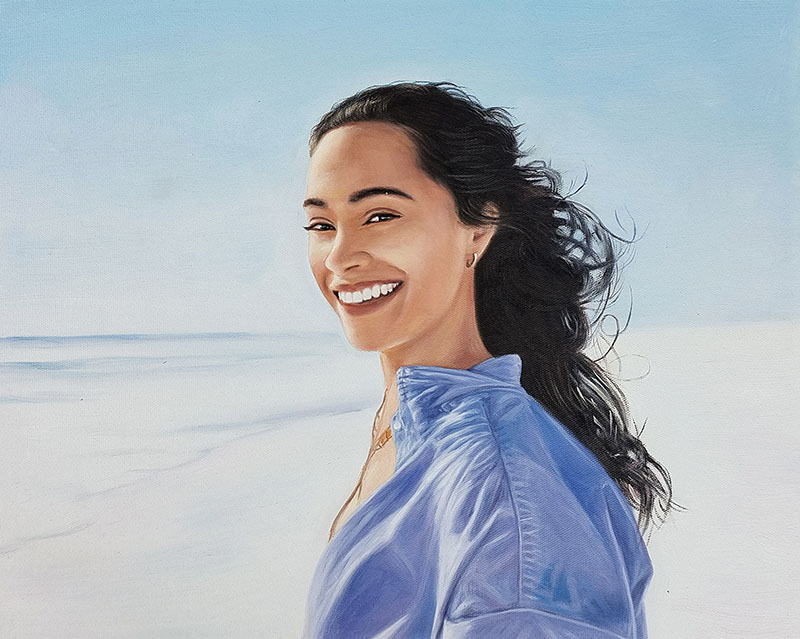 Custom Hand Painted Individual Portraits in Oil from Your Photos oil ...